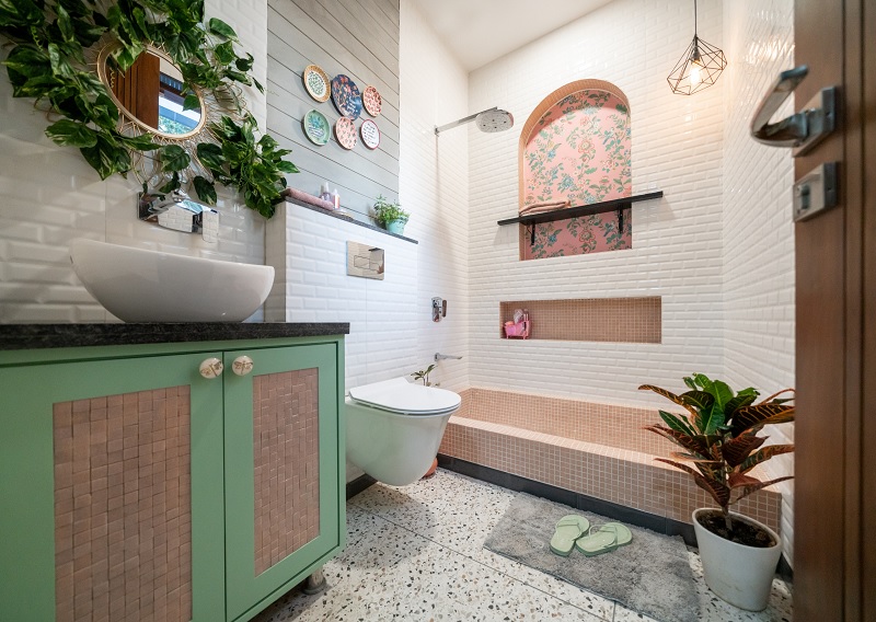 How to Create an Eclectic Bathroom - PeyRevent | Learning without Doing!